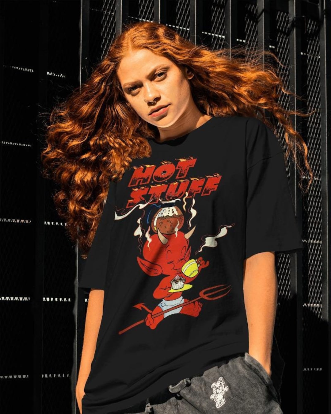 Hot Stuff the Little Devil Shirt-graphic Tees,vintage Shirt,vintage ...