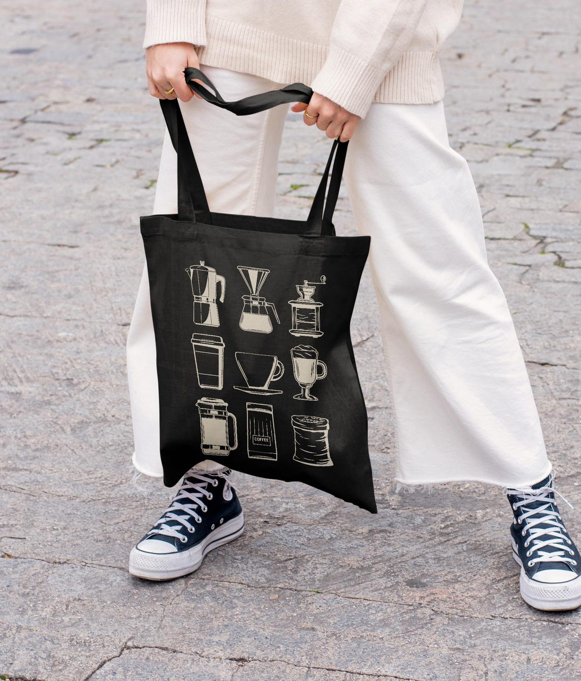 Coffee Tote Bag-aesthetic Tote Bag,cute Tote Bag,barista Tote Bag ...