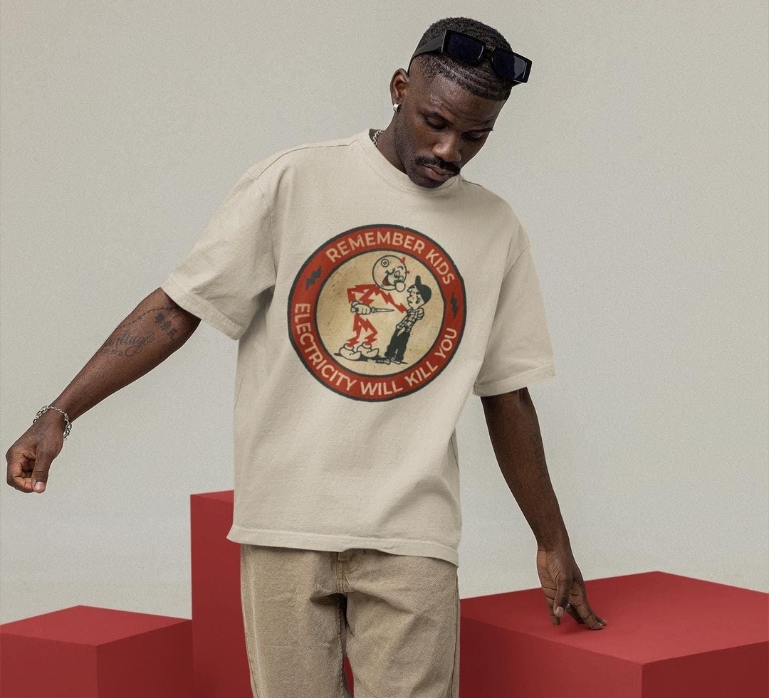 Reddy Kilowatt Shirt: Vintage Electricity Cartoon Tee - Etsy