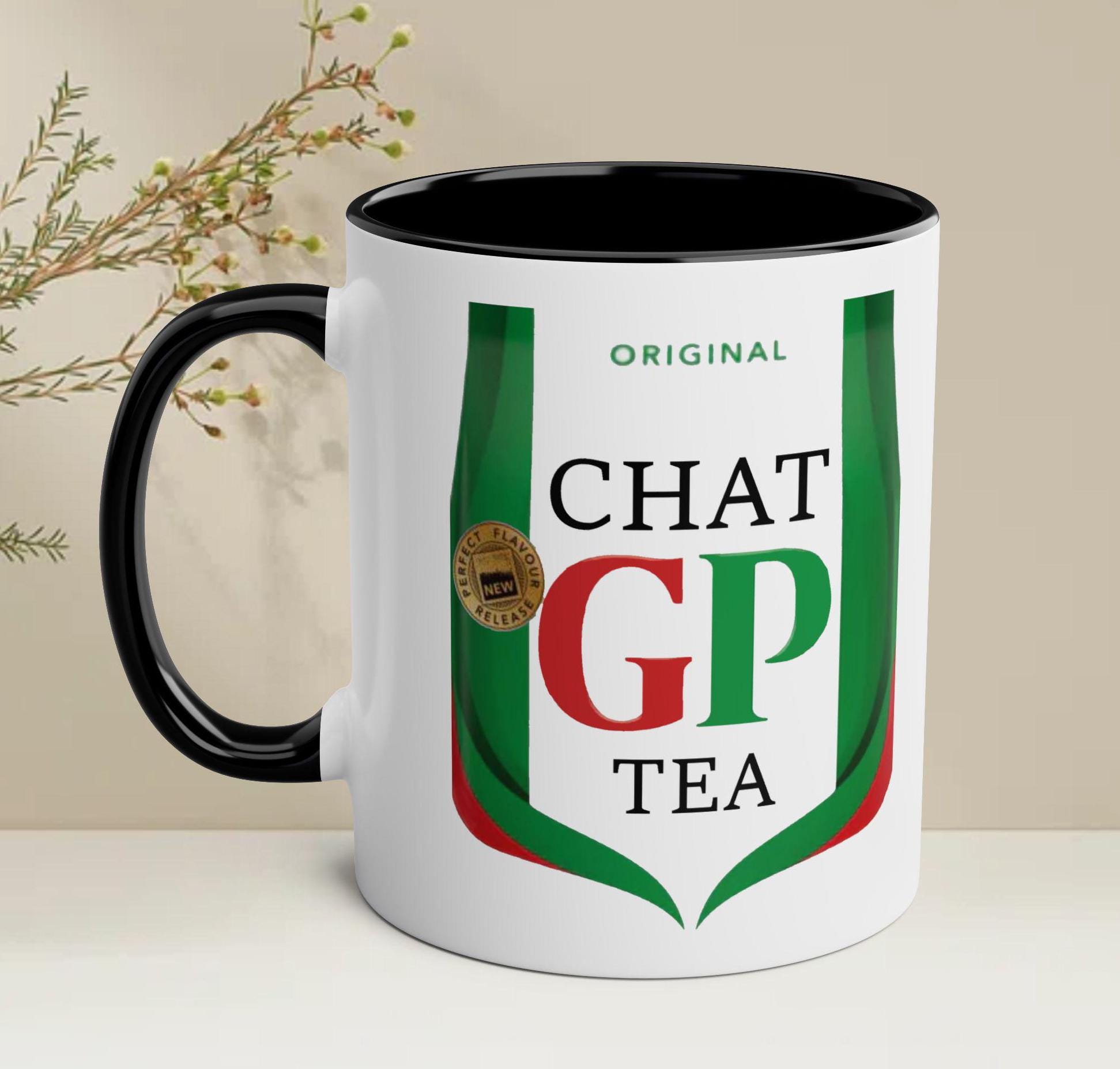 Chat GPT Mug, Funny Coffee Mug, Ai Mug, Chat GP Tea AI Mug, Gift for Him, Geek Mug, Gift for ...