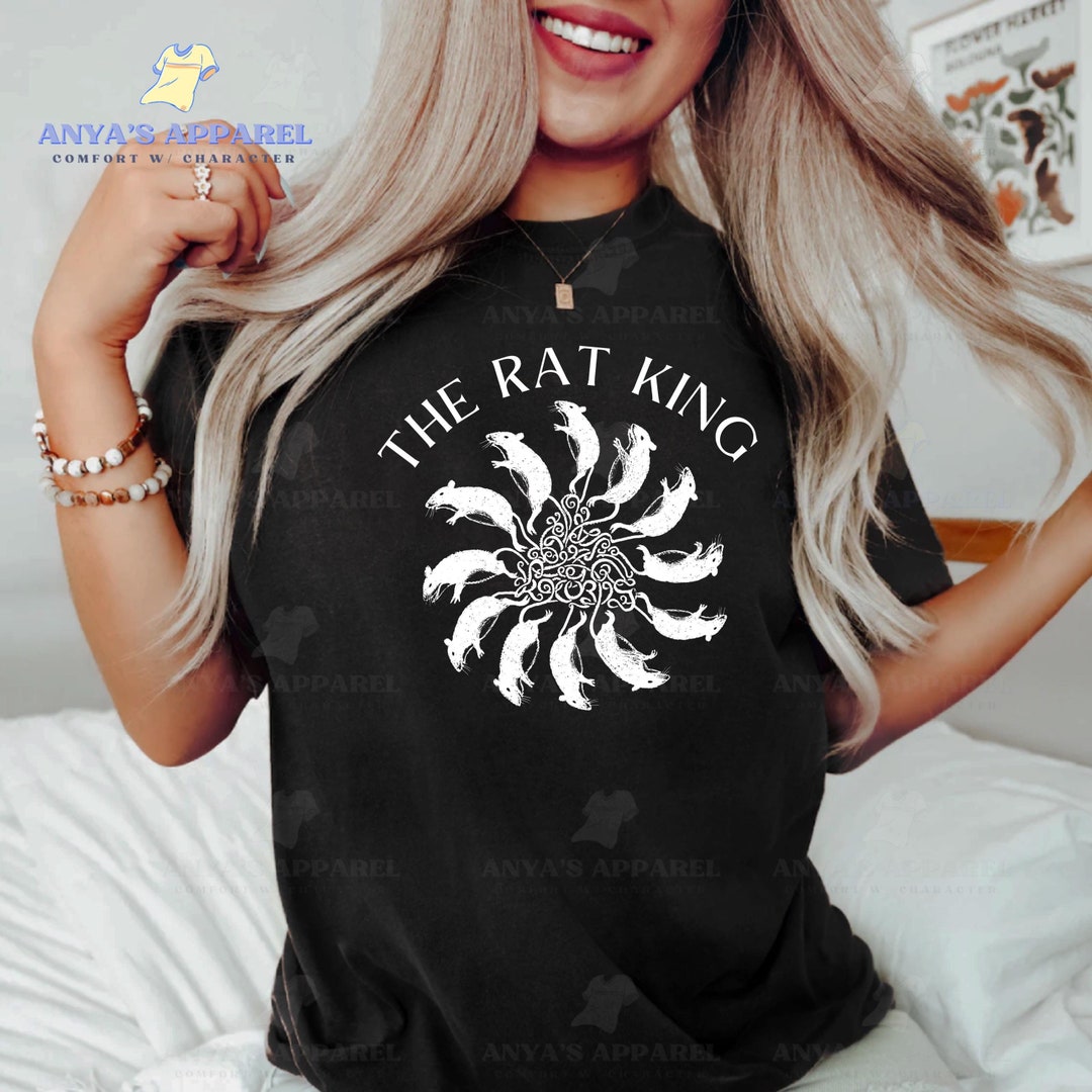 Rat King T Shirt, the Rat King, Medieval Rat Shirt, Plague Rat Shirt ...