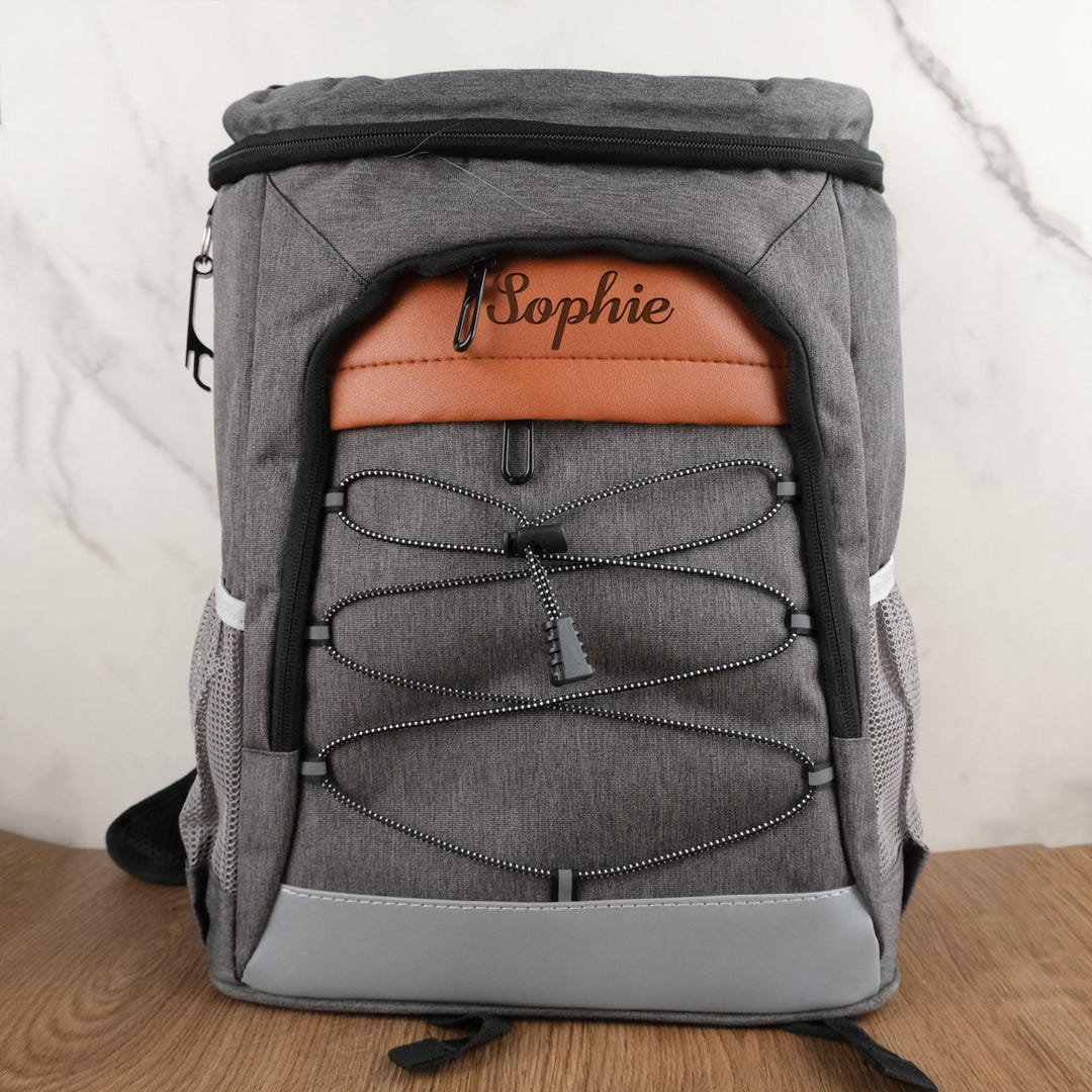 Personalized Groomsmen Gift Bag, Custom Cooler Backpack, Insulated ...