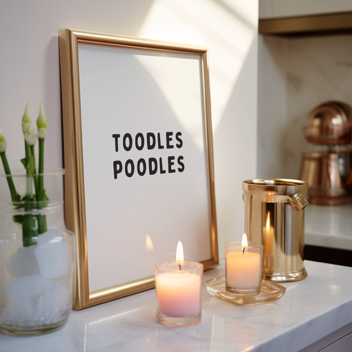 Toodles Poodles Wall Art Print - Sassy Printable Artwork - Emily in ...
