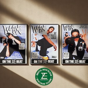 NCT 127 "walk" DIGITAL Wall Print, K-pop Aesthetic, Aesthetic Decor, K ...