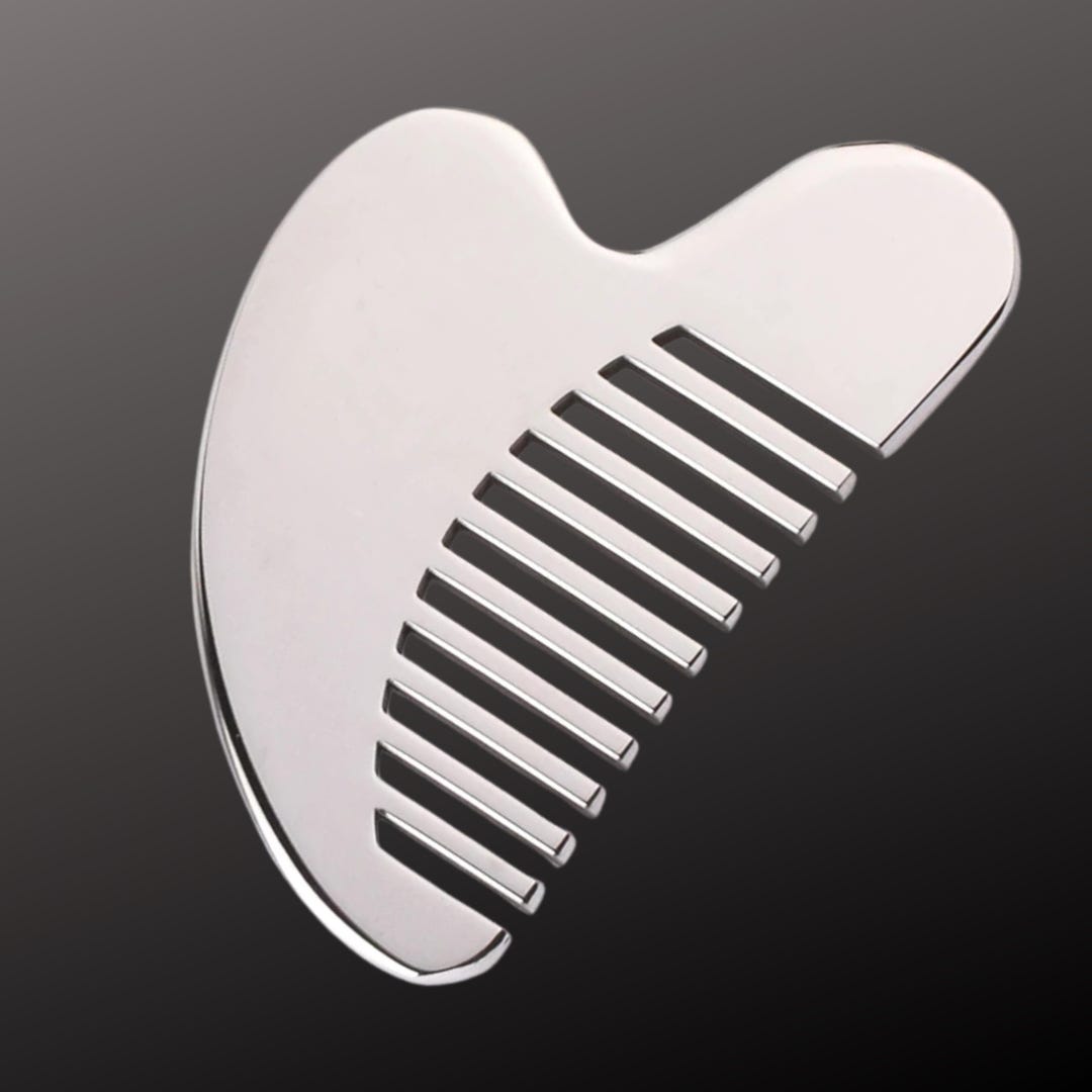 High Quality Stainless Steel Facial Gua Sha Tool With Teeth, High ...