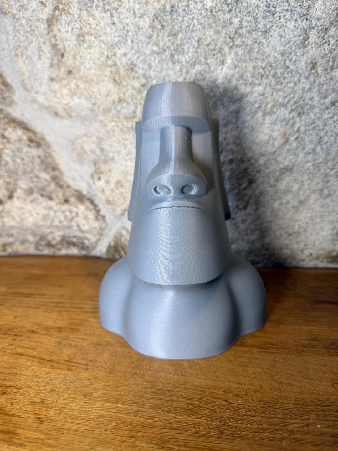 Grey Moai Statue A Timeless Tribute to Easter Island - Etsy