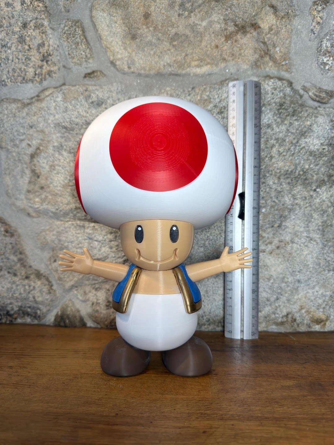 Toad Figure - Super Mario Bros. - 3D Printing - Collection and Details ...