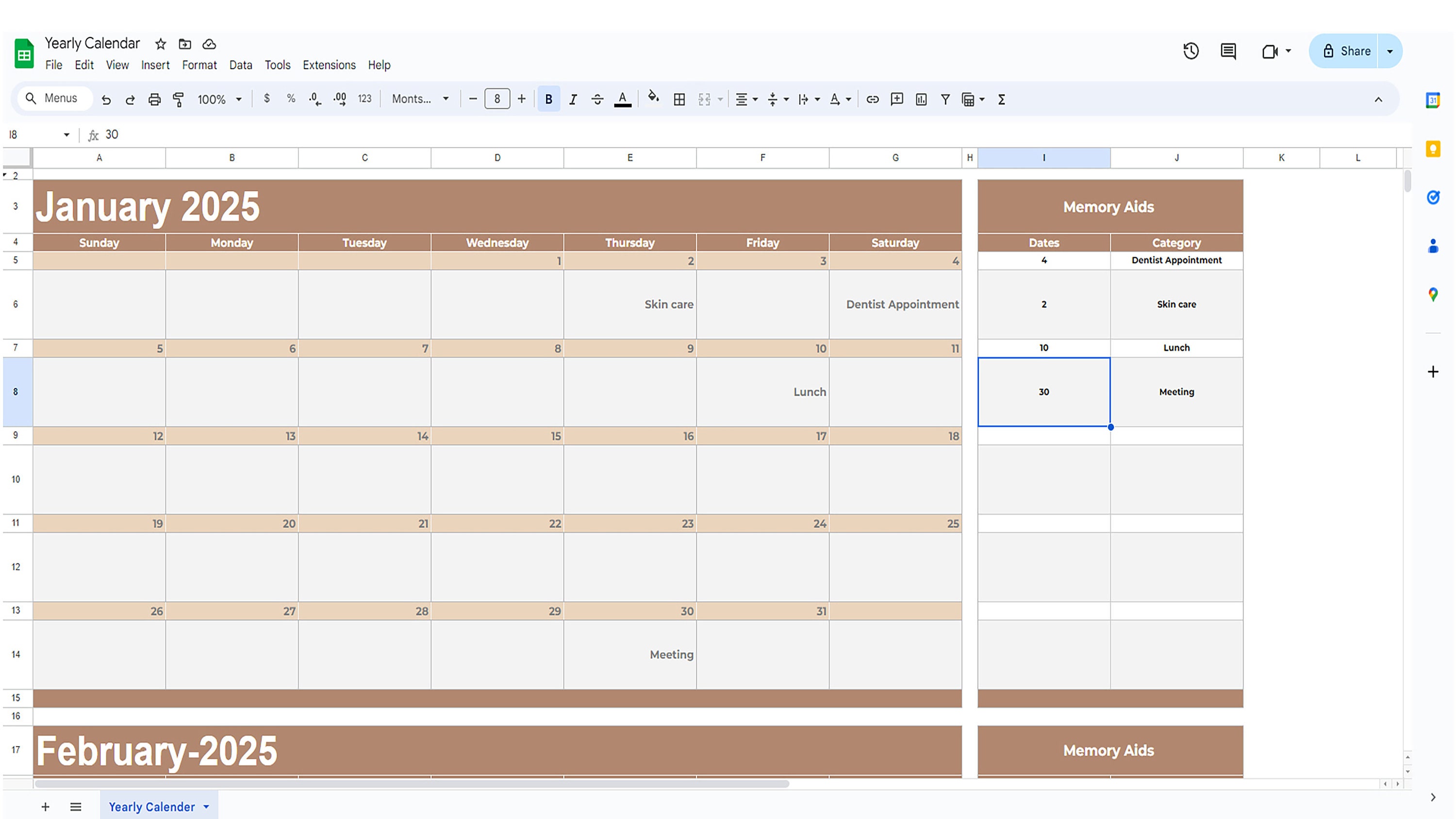 Digital Planner 2025 & Google Sheets Monthly Mens Digital Planner ...