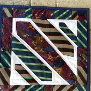 PDF Pattern Square 5 Necktie Quilt Table Topper or Wall Hanging - Etsy
