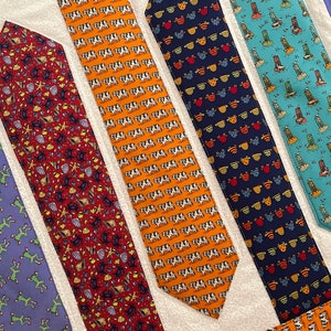 PDF Pattern 5 Necktie Memory Quilt Table Topper and Wall Hanging - Etsy