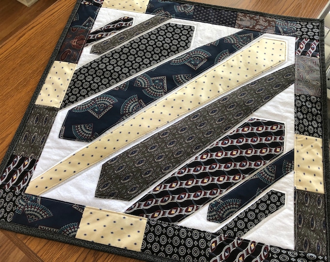 PDF Pattern Square 5 Necktie Quilt Table Topper Wall Hanging - Etsy
