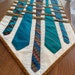 Necktie Woven Table Runner Topper - Etsy