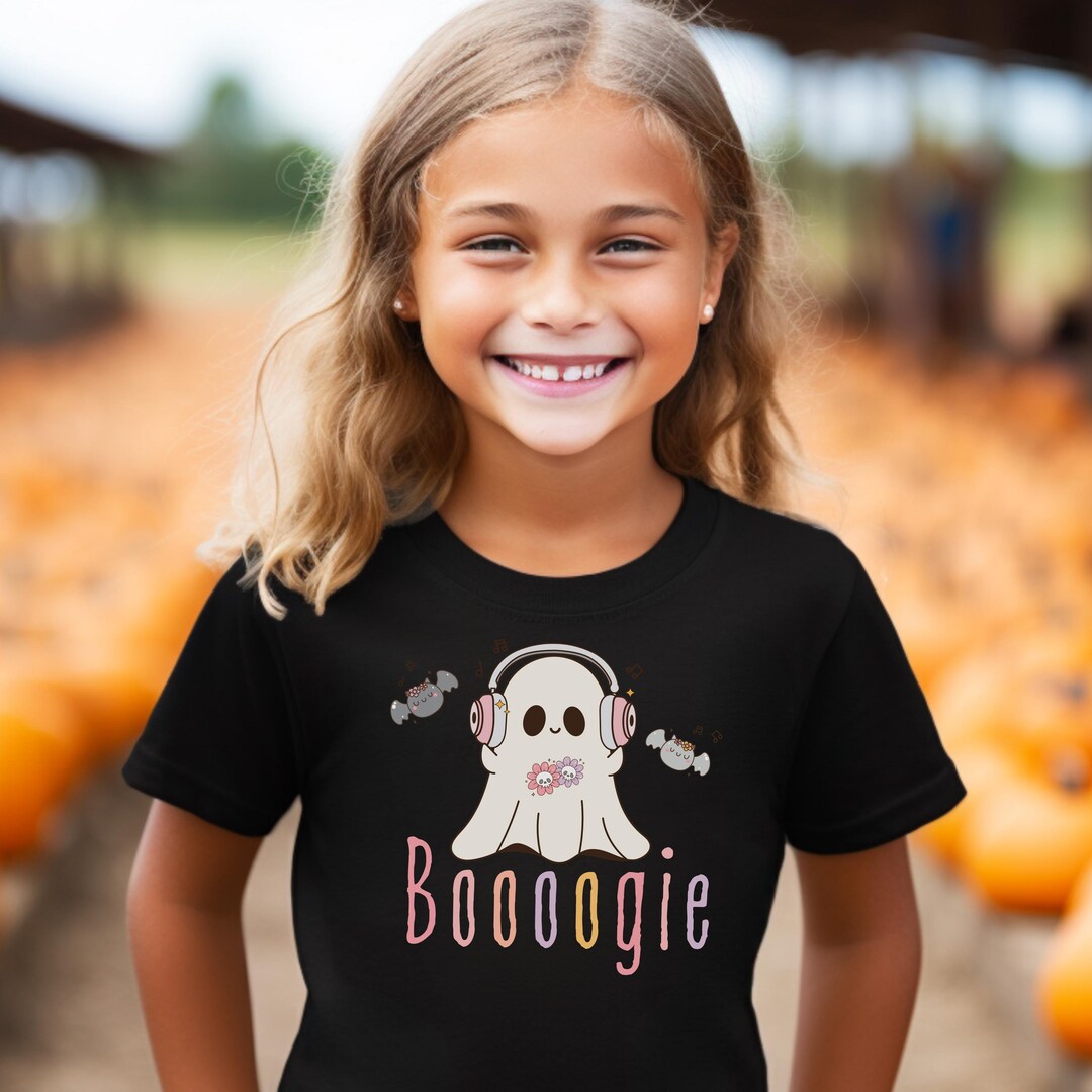 Booogie Ghost Kids Heavy Cotton™ Tee - Etsy