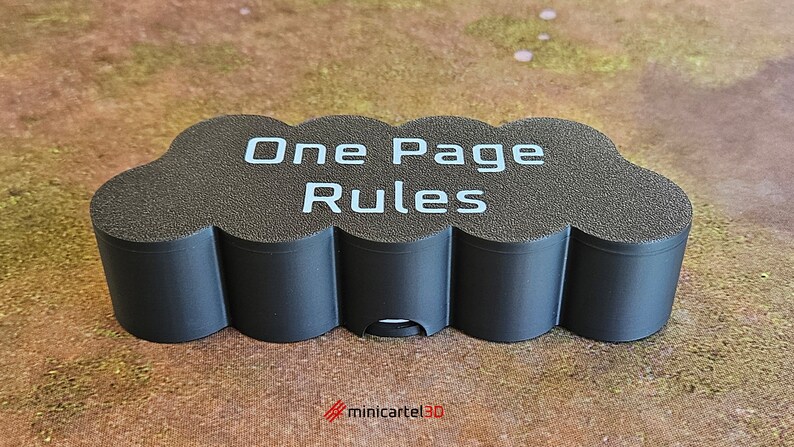 One Page Rules Token Set & Case, for OPR Grimdark Future, Age of ...