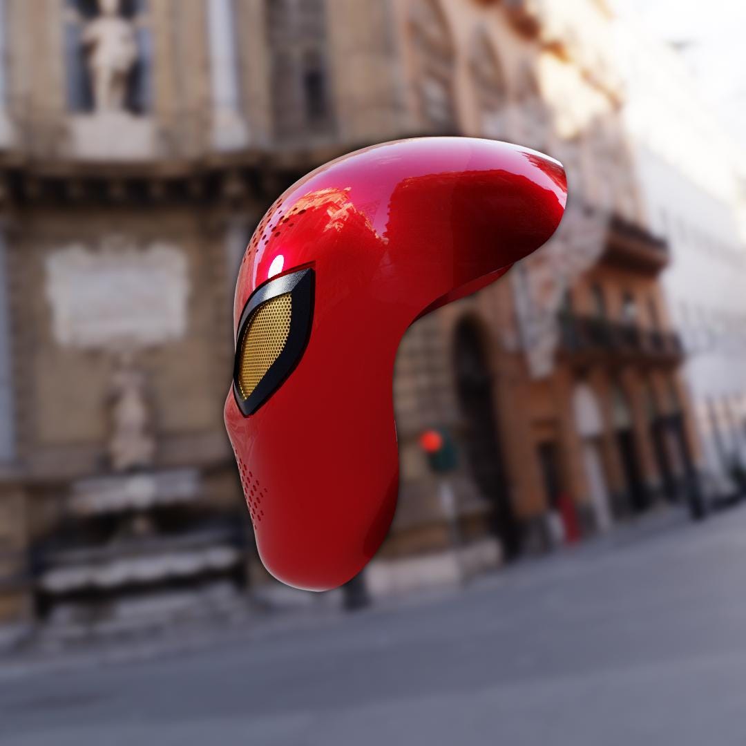 DIGITAL FILE TASM 1 V2 the Amazing Spider-man Andrew Garfield Faceshell ...