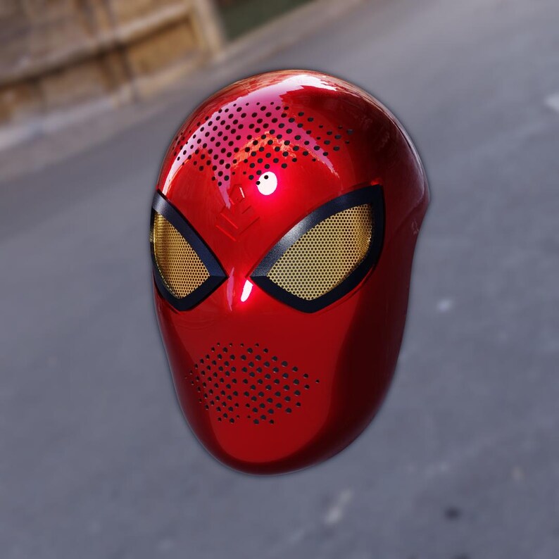 DIGITAL FILE TASM 1 V2 the Amazing Spider-man Andrew Garfield Faceshell With Symbiote Lenses - Etsy