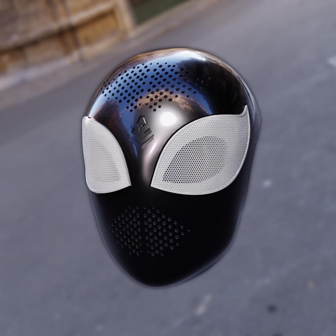 DIGITAL FILE Spectacular Spider-man Faceshell With 3 Lens Expressions and Symbiote Lenses - Etsy