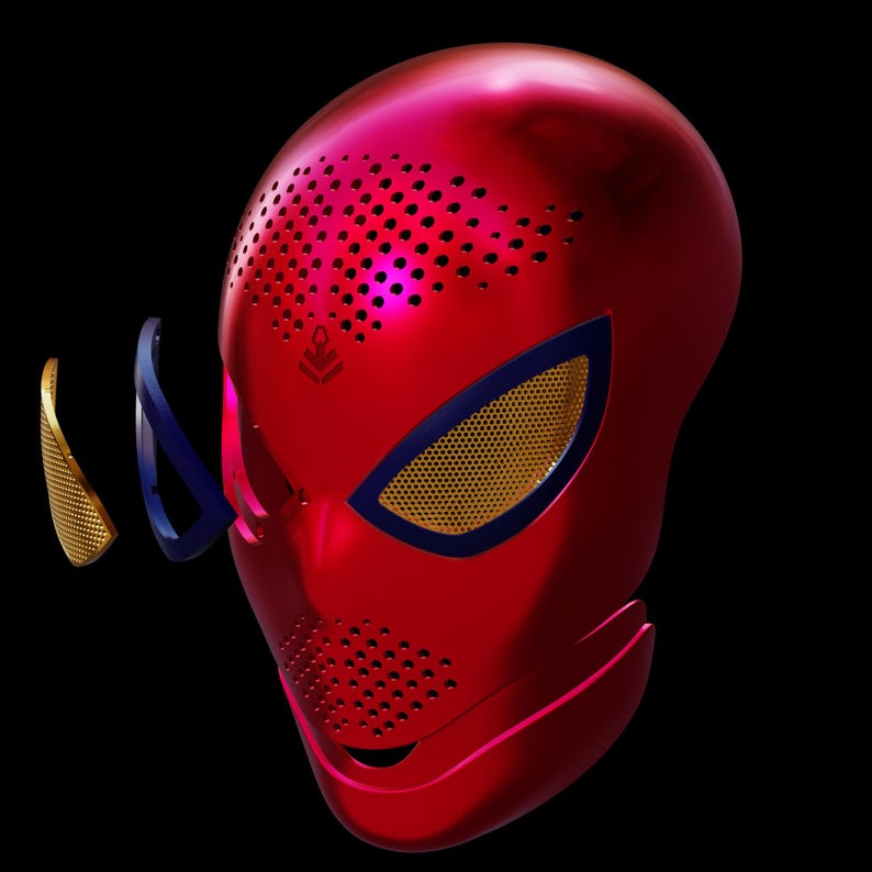 DIGITAL FILE the Amazing Spider-man TASM1 V5 Andrew Garfield Faceshell ...