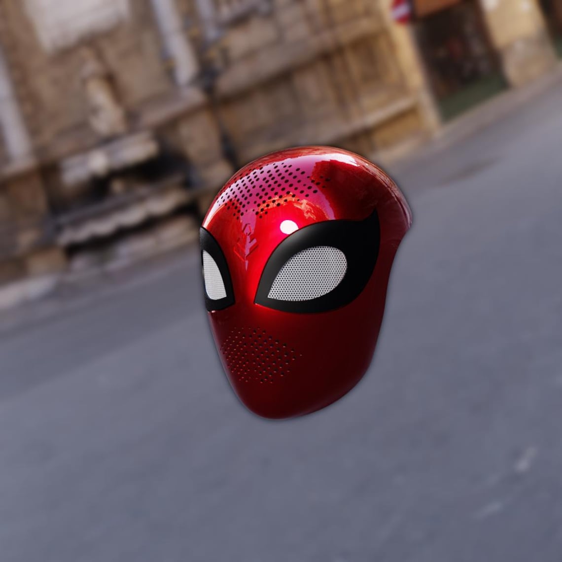 DIGITAL FILE Spectacular Spider-man Faceshell With 3 Lens Expressions ...