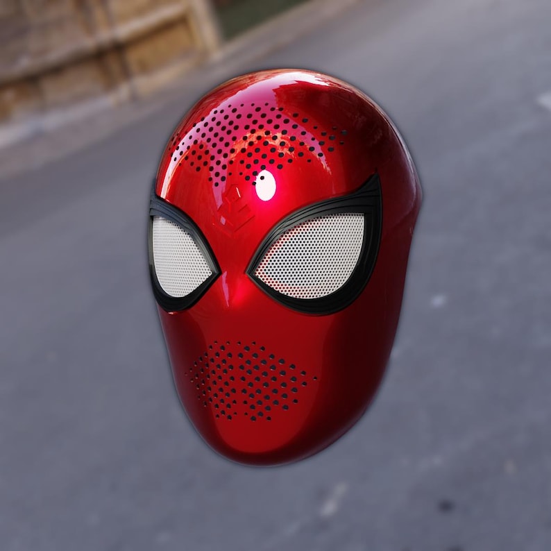 MCU Tom Holland Style Spider-man Faceshell DIGITAL FILE - Etsy