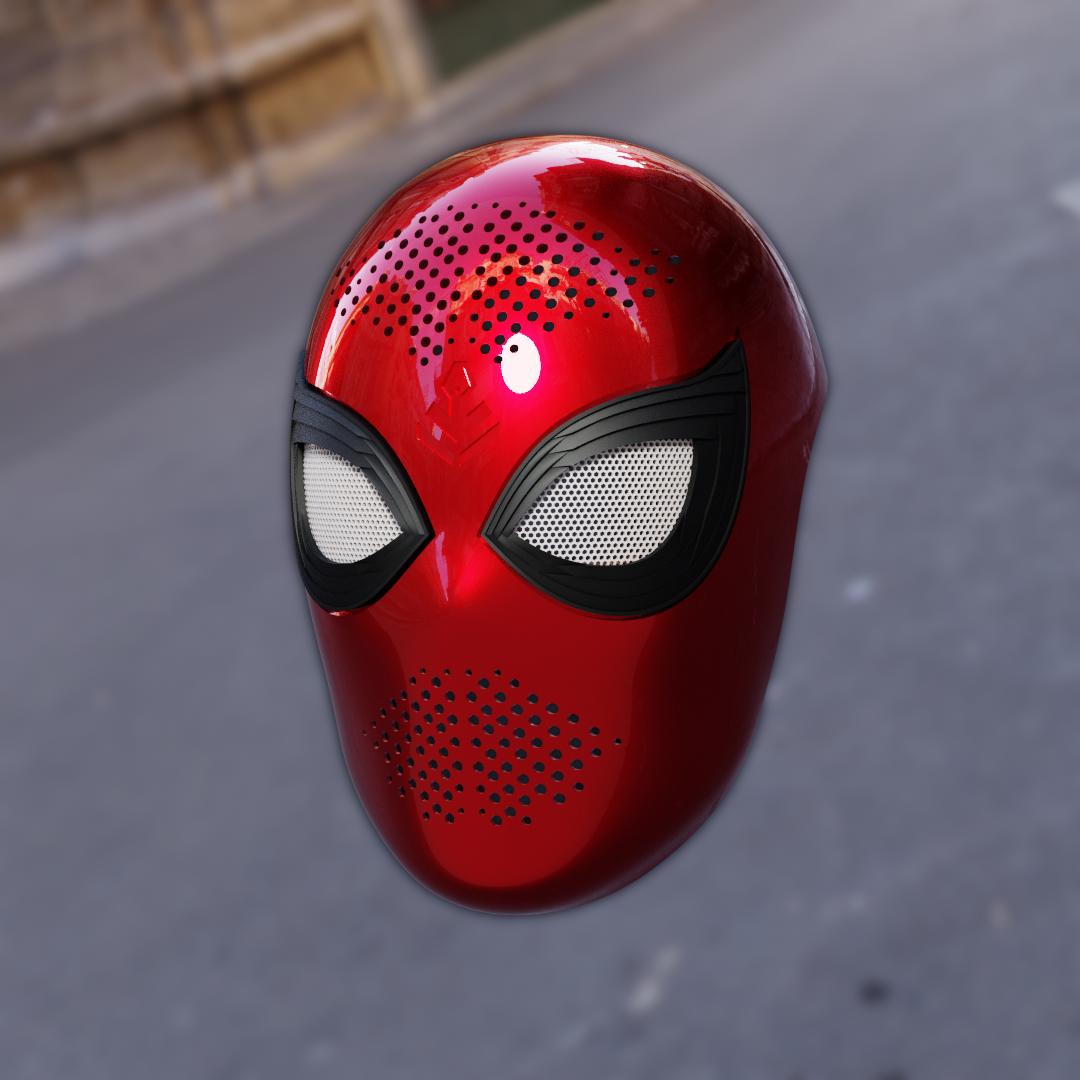 MCU Tom Holland Style Spider-man Faceshell DIGITAL FILE - Etsy