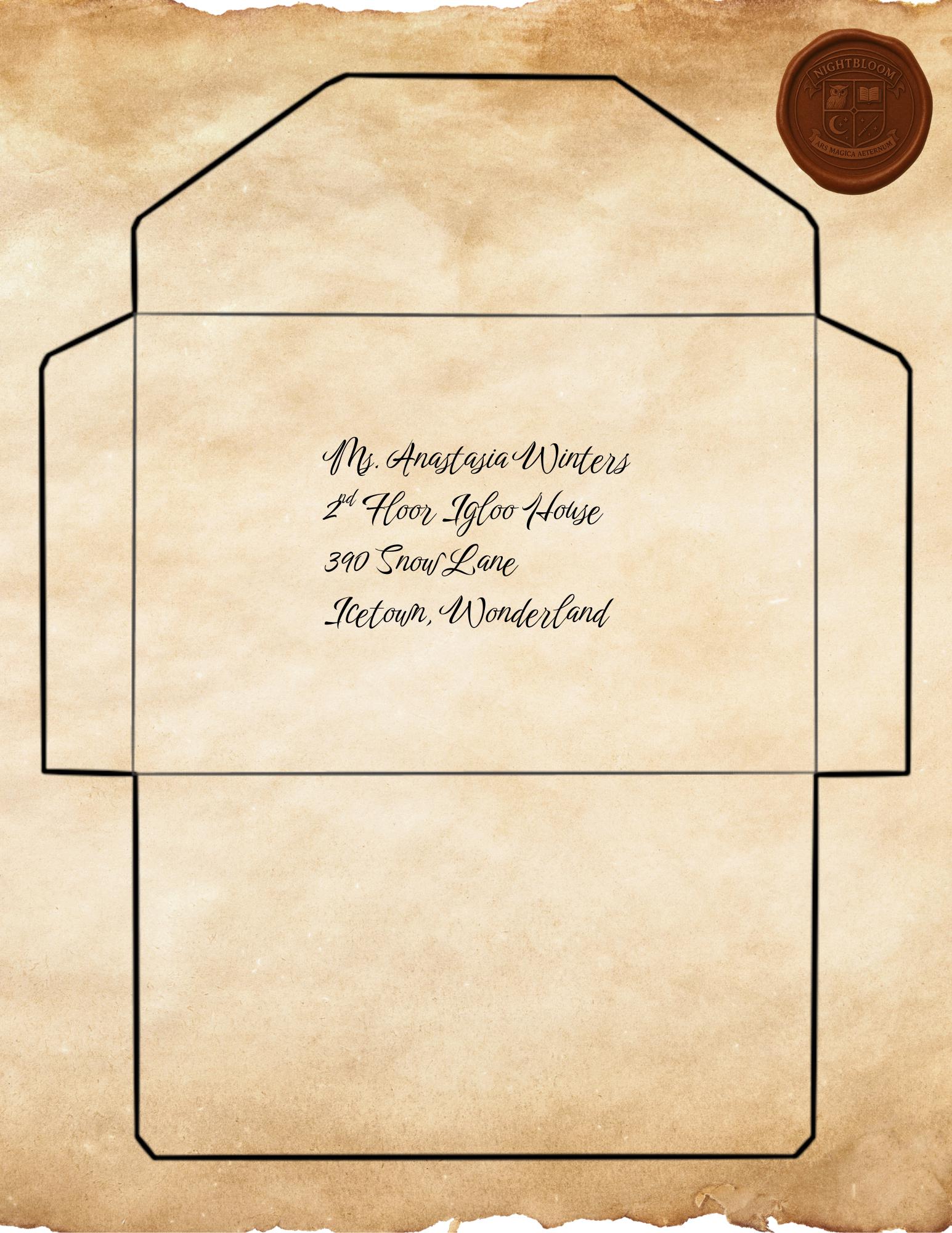 Editable Wizard Acceptance Letter (digital Download) - Etsy