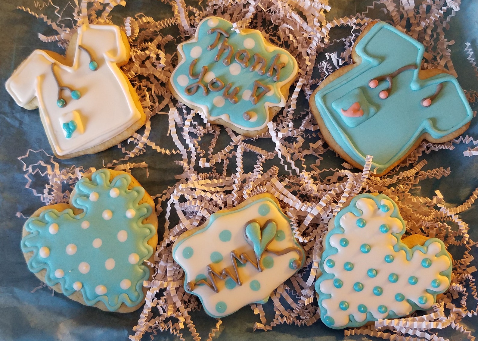 Nurse Gift Box, Doctor Gift Box, Thank You Gift Box, Sugar Cookie Gift ...