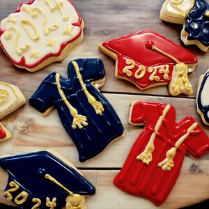 Custom Graduation Cookies, Personalized Grad Cookies, Grad Party Favor ...
