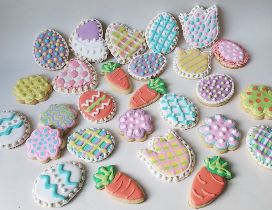 YUMMY! Homemade Spring Sugar Cookies, Cookie Gift, Birthday Cookies ...