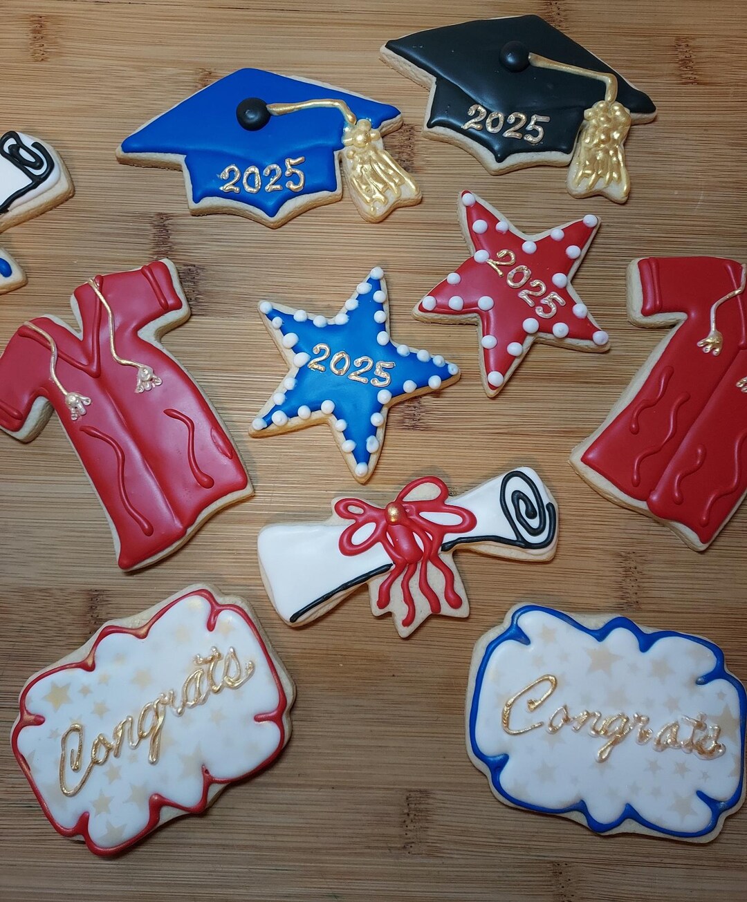 2025 Custom Graduation Cookies, Personalized Grad Cookies, Grad Party ...