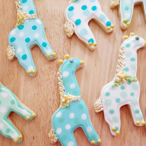 Giraffe Cookies, Baby Shower Cookies, Baby Girl Cookies, Baby Boy ...