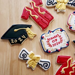 Custom Graduation Cookies, Personalized Grad Cookies, Grad Party Favor ...