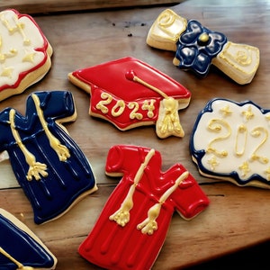 Custom Graduation Cookies, Personalized Grad Cookies, Grad Party Favor ...