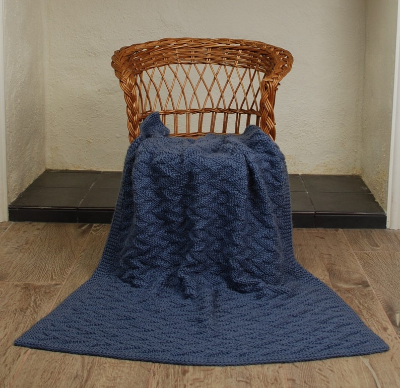 Rufus Baby Blanket Knitting Pattern, PDF - Etsy