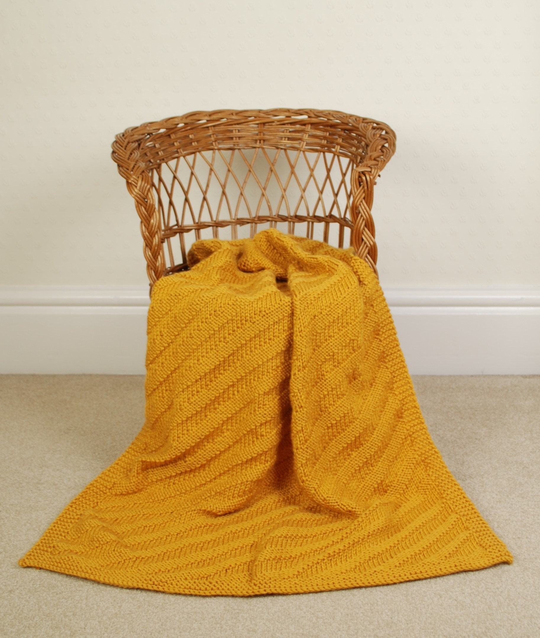 Harold - Baby Blanket Knitting Pattern, PDF - Etsy
