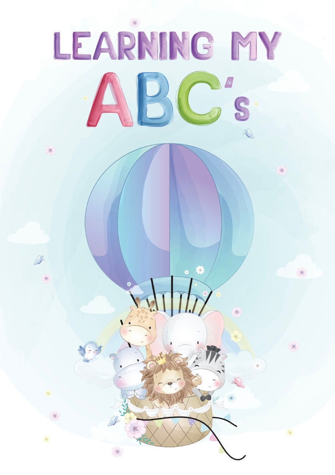 Kids Writing Book; ABC Book for Kids; Alphabet Learning Book; Toddlers ...