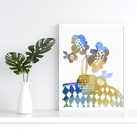 Pastel Watercolor Wall Art INSTANT DOWNLOAD Watercolor - Etsy