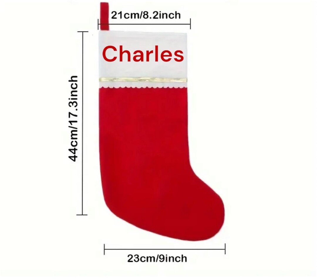 Christmas Stockings With Name, Personalized Christmas Stocking, Secret ...