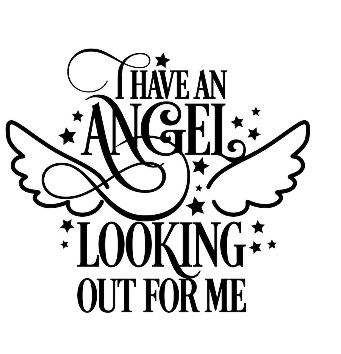 I Have an Angel Looking Out for Me Car Decals, Mourning Loss of Loved ...