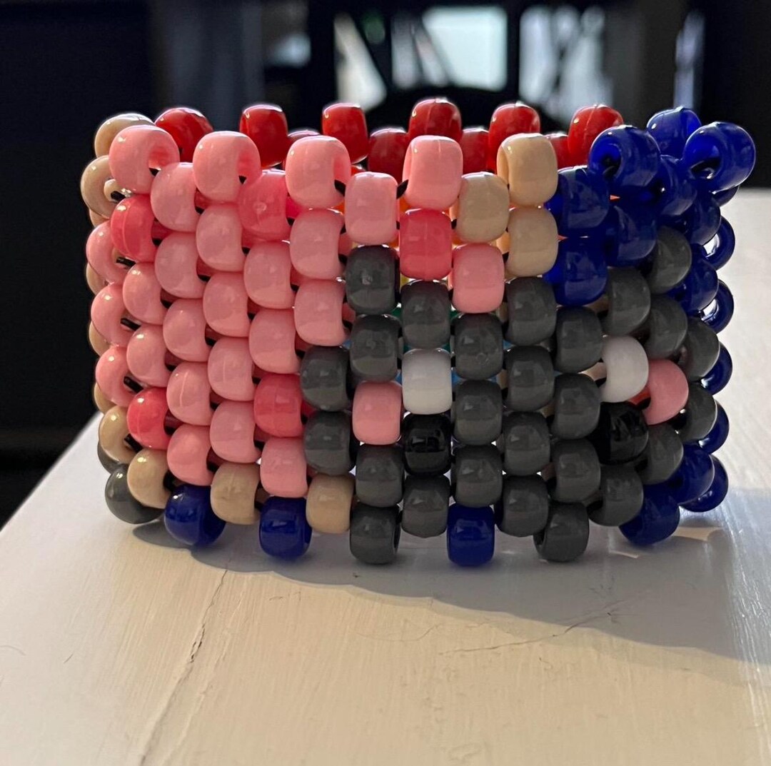 Nyan Cat Kandi Cuff - Etsy