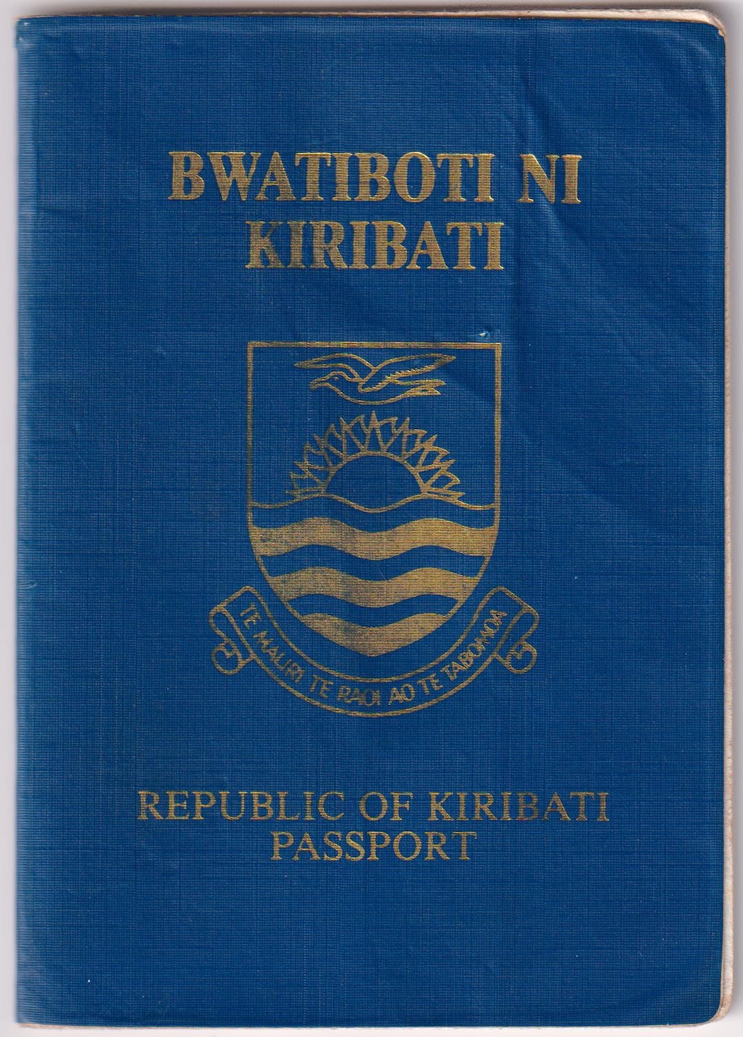 Kiribati Passport, 2002 With Nauru Visa, Kiribati Born Woman Mega Rare ...