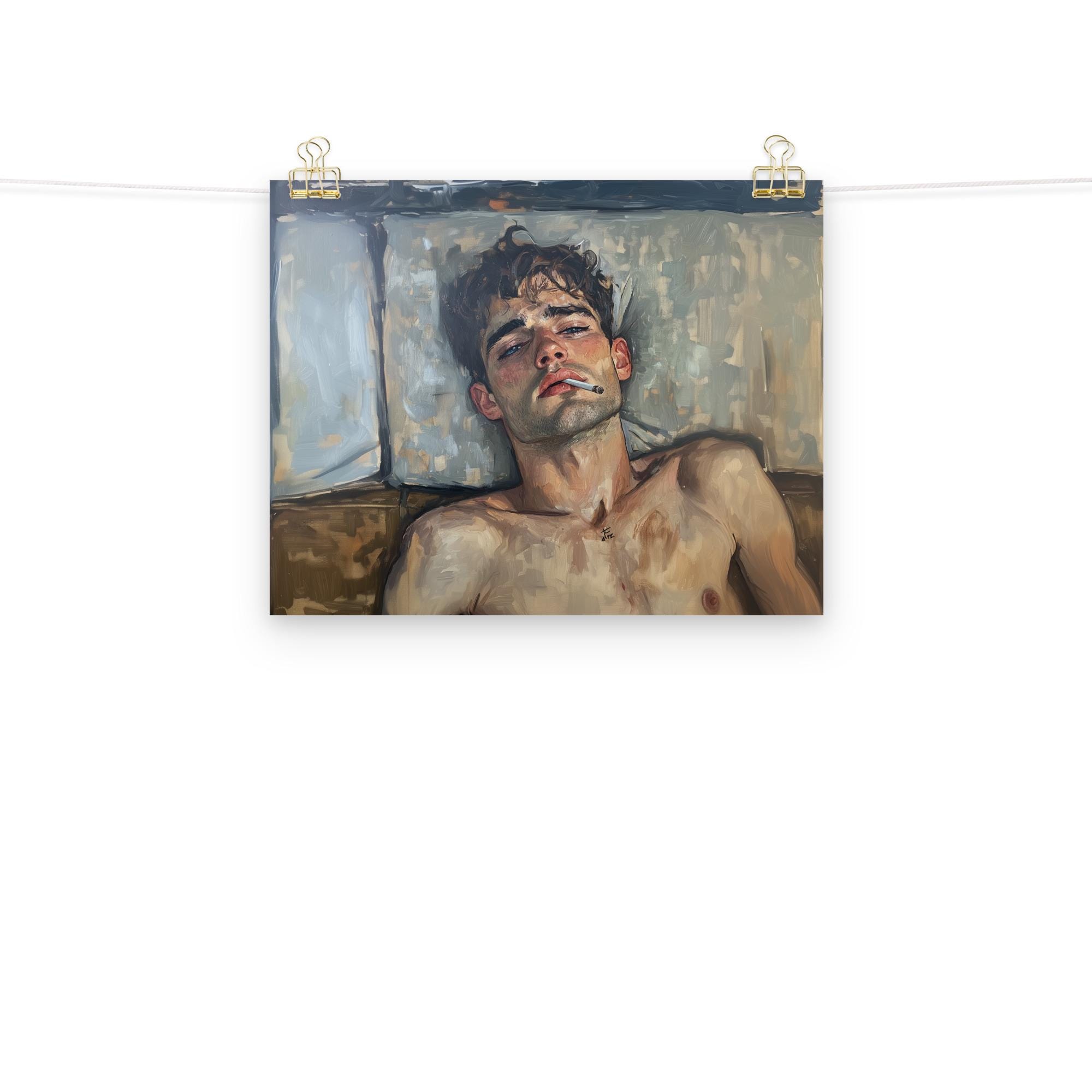 An "eye Contact" Poster - Etsy