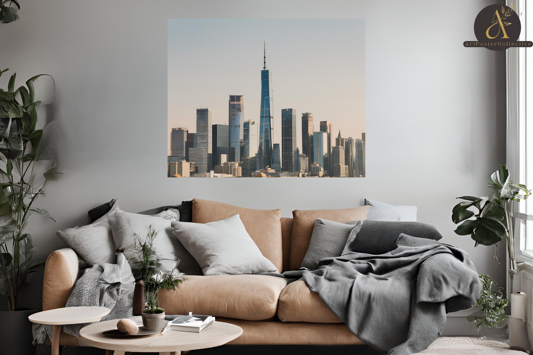 Skyscraper Digital Poster A2 Ready Size Printable High Resolution Urban ...