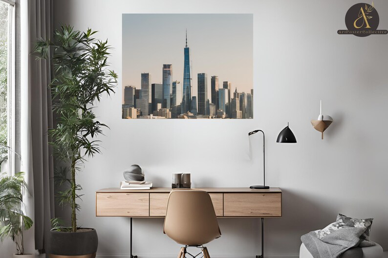 Skyscraper Digital Poster A2 Ready Size Printable High Resolution Urban ...