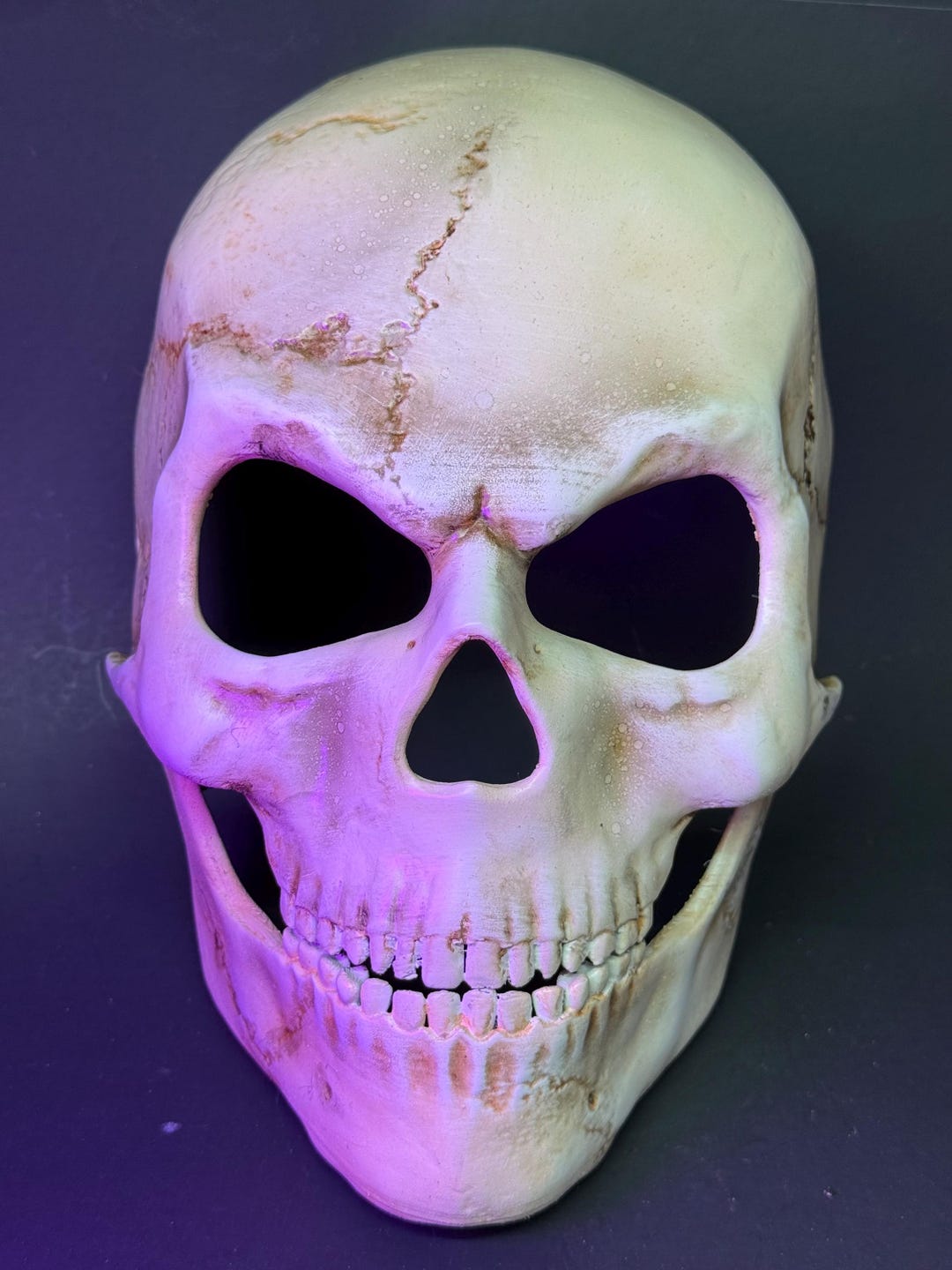 3D Printed Realistic Skeletor/skeleton Mask With Movable Jaw. File by ...