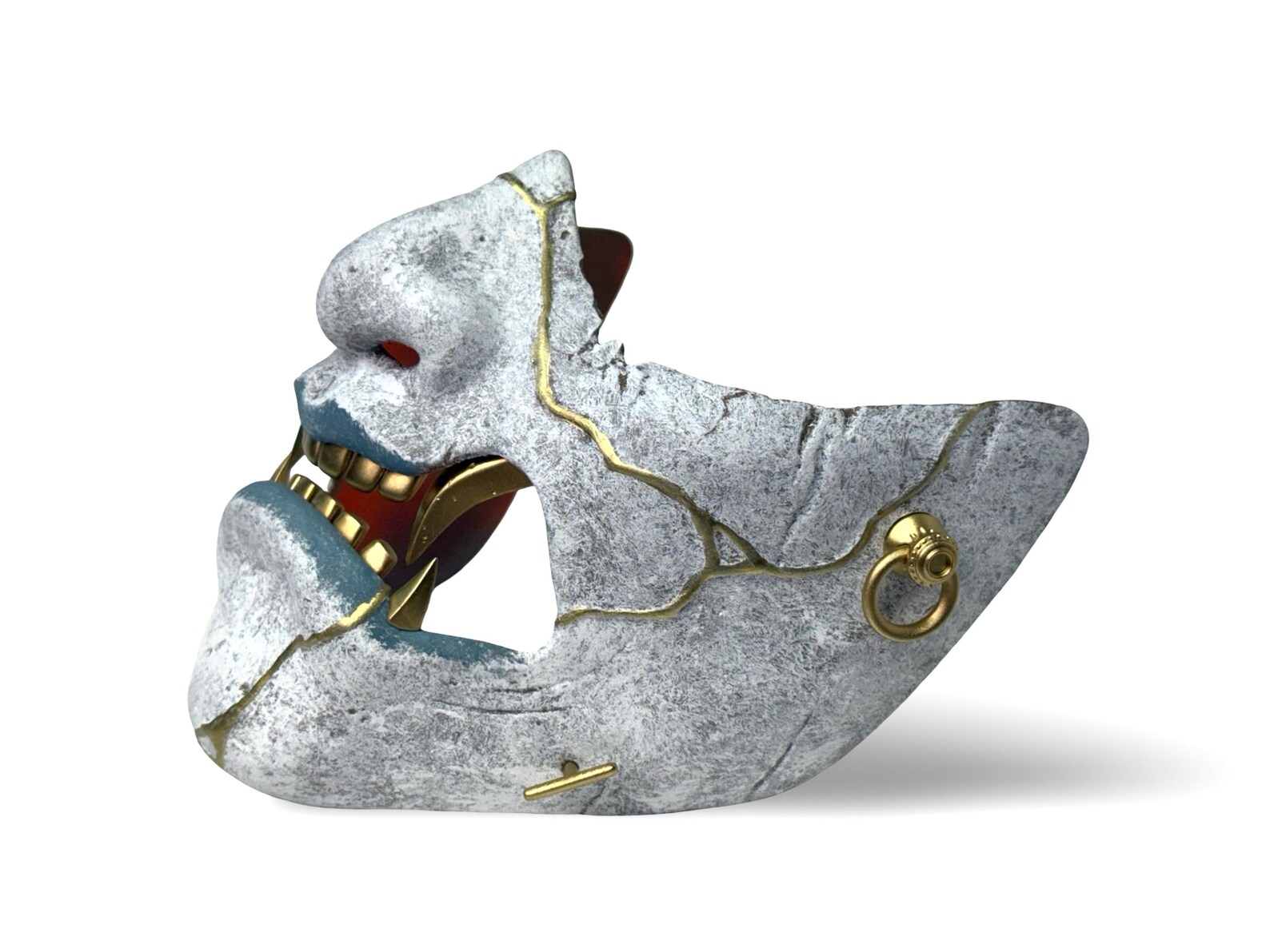Ghost of Yotei Atsu’s Oni Mask 3D Printed Replica - Etsy