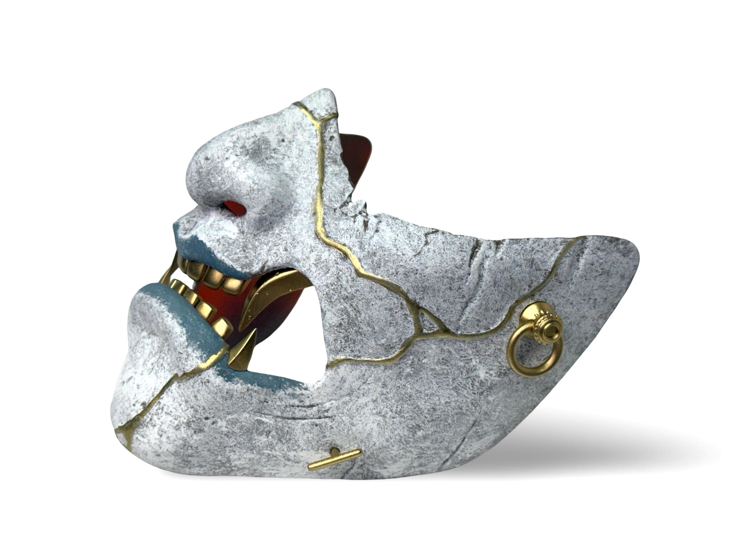 Ghost of Yotei Atsu’s Oni Mask 3D Printed Replica - Etsy