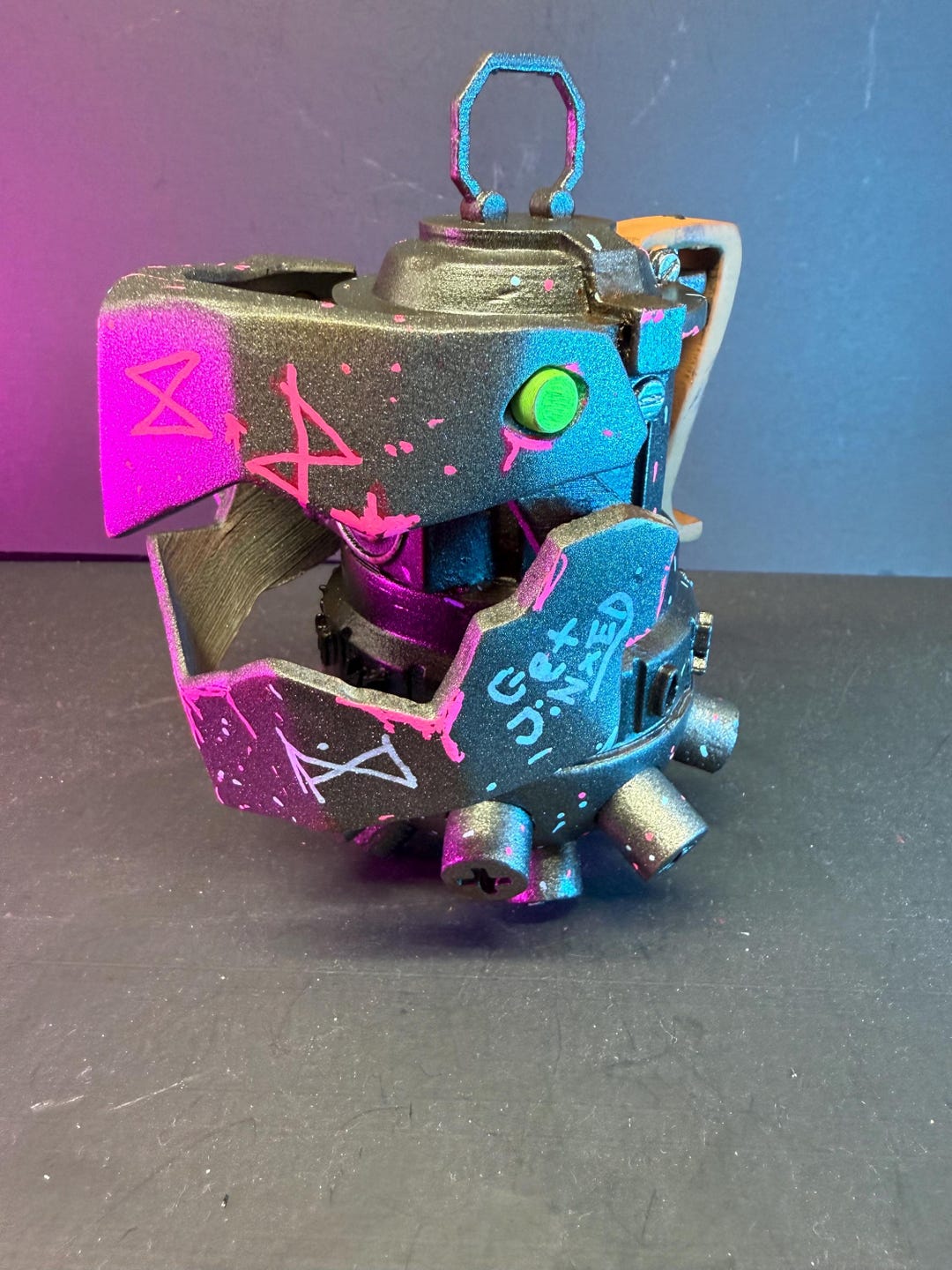 3D Printed Jinx Chomper Grenade as Seen in Arcane - Etsy