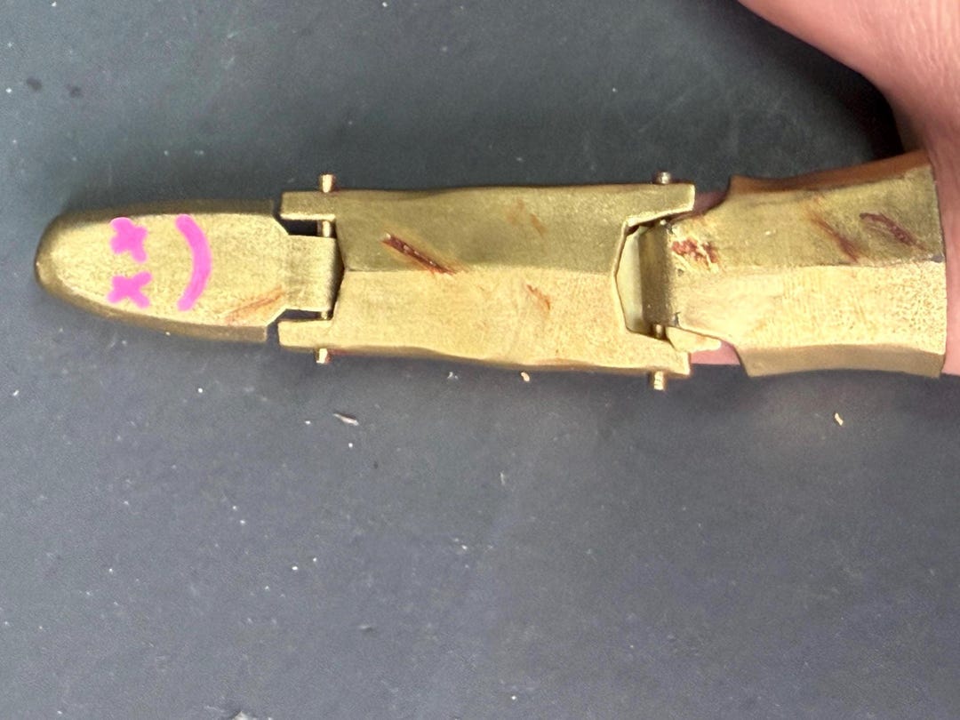 Replica Jinx Prosthetic Finger as Seen in Arcane - Etsy