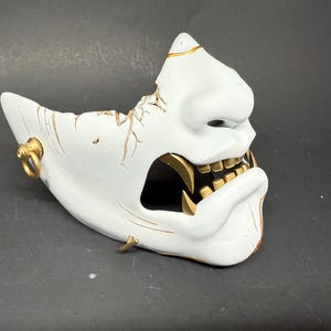 Ghost of Yotei Atsu’s Oni Mask 3D Printed Replica - Etsy